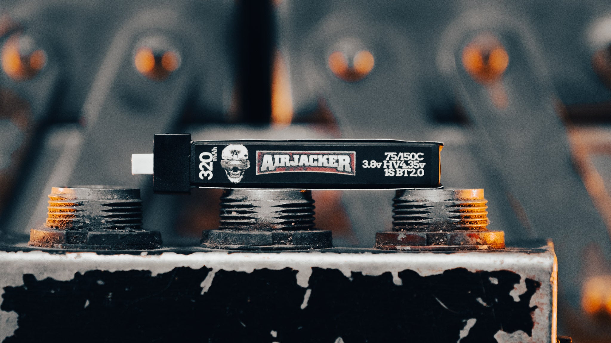 Airjacker Everyday Pack 320mAh 1S 3.8v (4.35v HV) 75C BT2.0 Lipo Batte